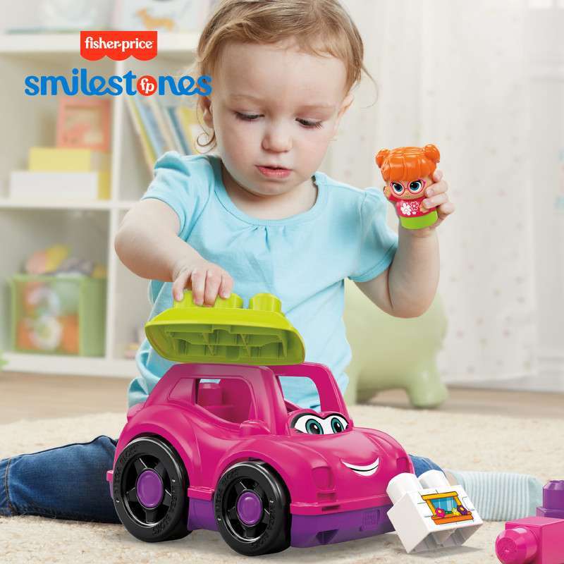 Jual Mega Bloks Catie Convertible Pink Car - Mainan Balok Anak di ...