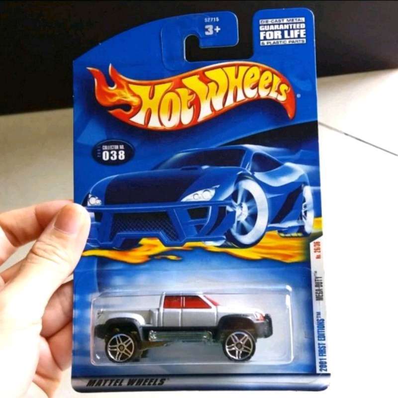 Jual HOT WHEELS MEGA DUTY SILVER HW 2001 FIRST EDITIONS TM PICKUP OFFROAD CAR TRUK HOTWHEELS ...