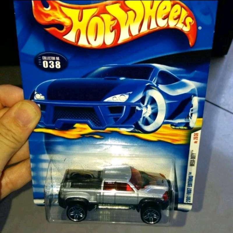 Jual HOT WHEELS MEGA DUTY SILVER HW 2001 FIRST EDITIONS TM PICKUP OFFROAD CAR TRUK HOTWHEELS ...
