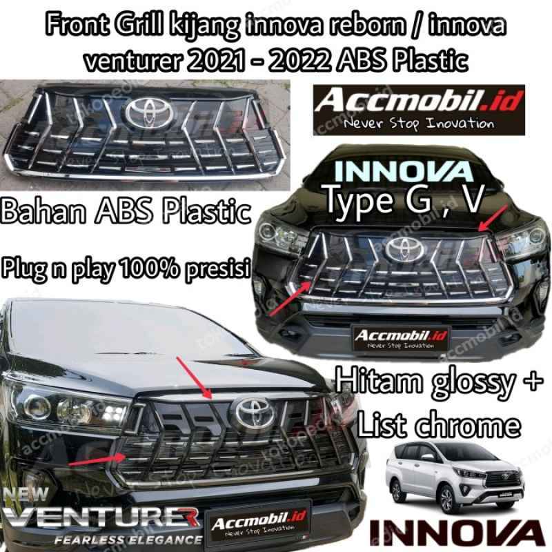 Promo Front grill kijang innova reborn / venturer 2021 on model alphard ...