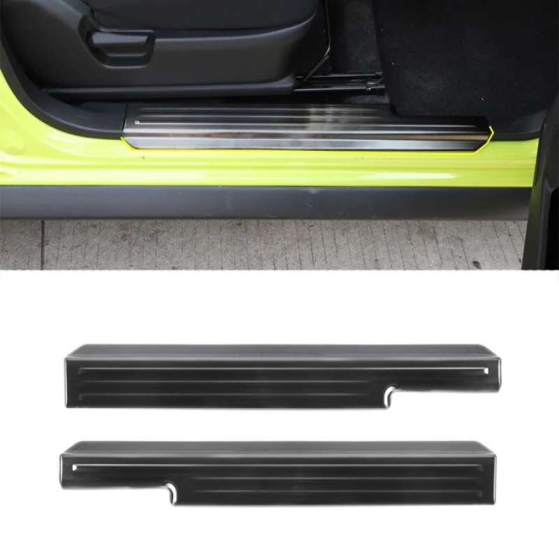 Promo Suzuki Jimny Jb74 Stainless Steel Car Door Sill Protector Diskon ...