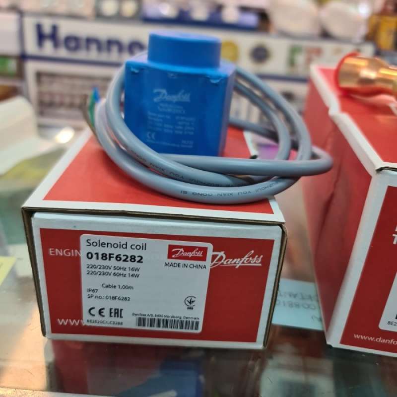 Promo COIL SOLENOID DANFOSS 018F6282 220/230V 50HZ Diskon 23% di Seller ...