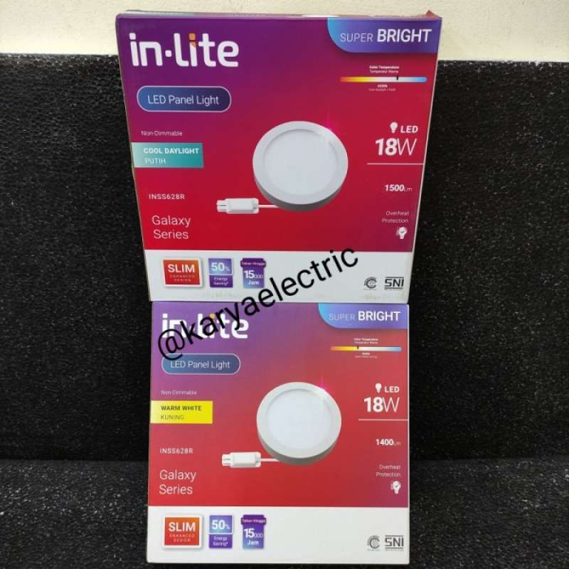Promo LAMPU LED PANEL DOWNLIGHT INLITE IN LITE 18WATT BULAT OUTBOW ... Promo LAMPU LED PANEL DOWNLIGHT INLITE IN LITE 18WATT BULAT OUTBOW ...