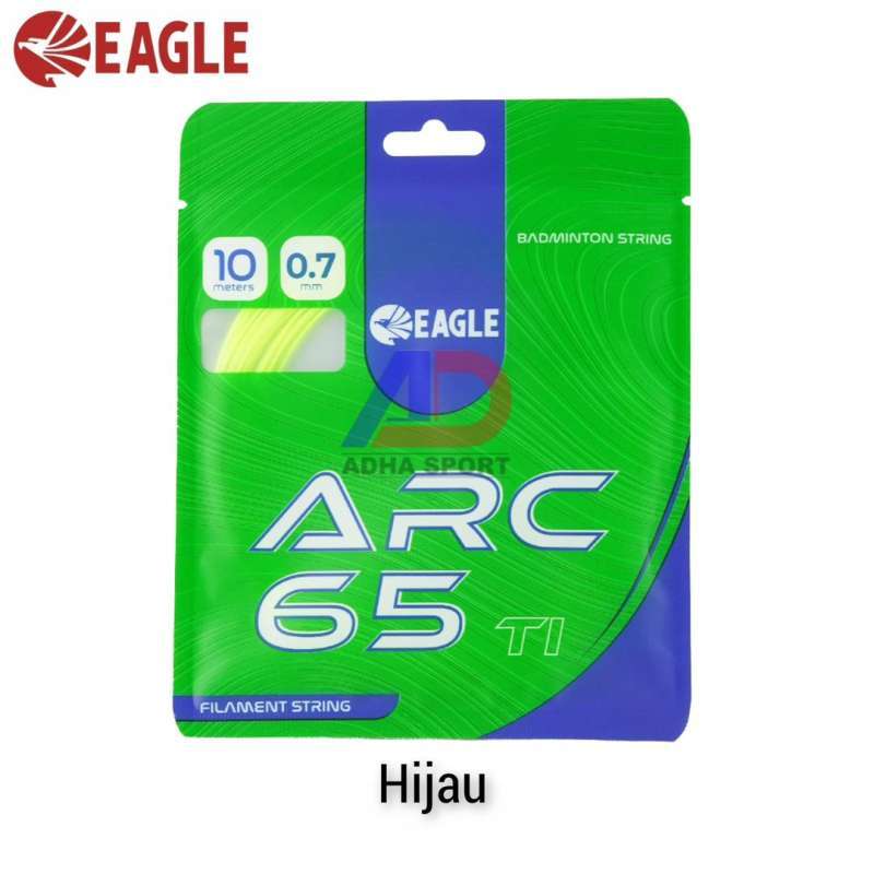 Jual Senar Badminton Eagle ARC 65 / ARC65 TI 70MM String Raket Bulutangkis Original Adha Sport ...