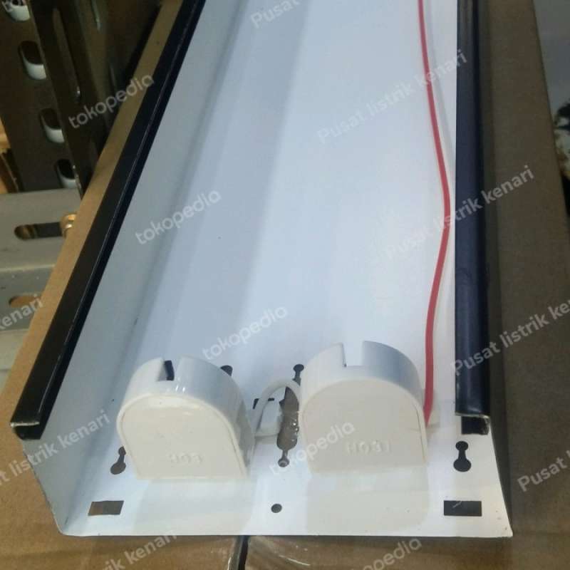 Promo Kap Linear Lampu Gantung Kantor TL T8 LED Balok 120cm 2x18w 120 ...
