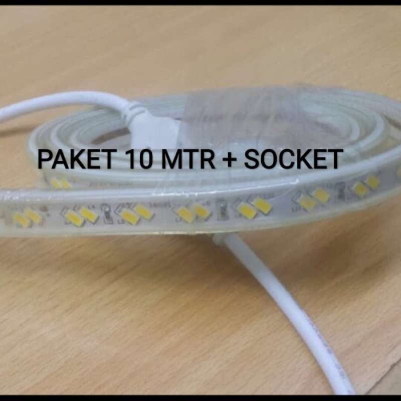 Promo led strip lampu selang kotak 5730 mata double 2baris 120led per ...