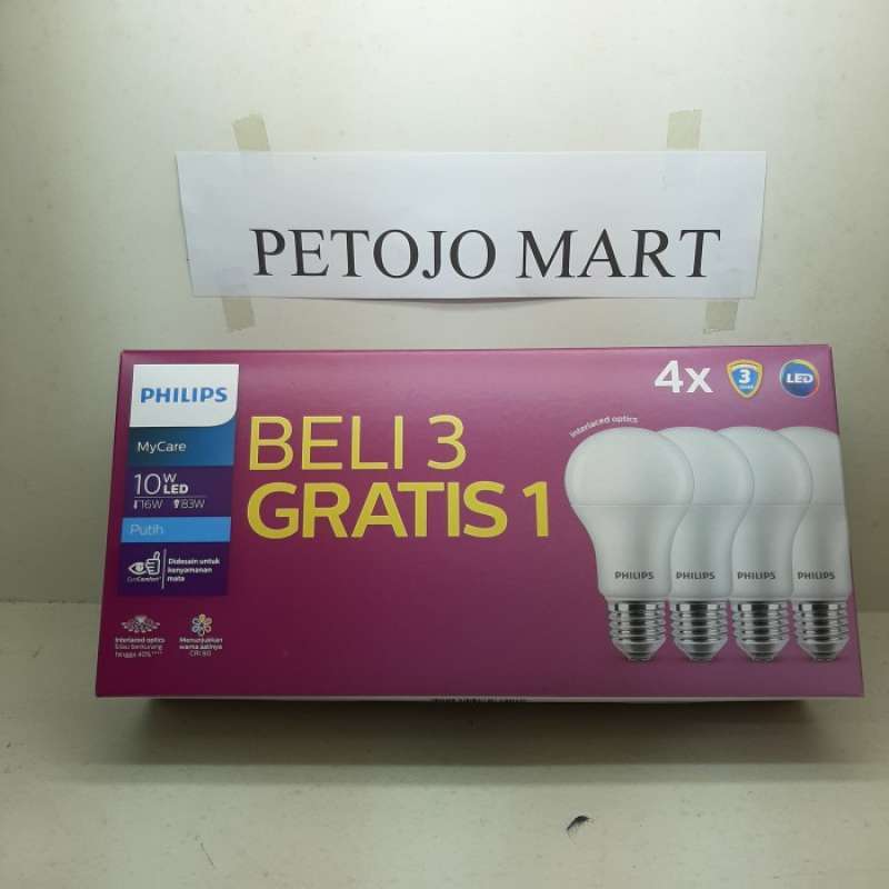 Promo LAMPU LED MULTIPACK MYCARE LEDBULB 10W 6500K - PUTIH Diskon 23% ... Promo LAMPU LED MULTIPACK MYCARE LEDBULB 10W 6500K - PUTIH Diskon 23% ...