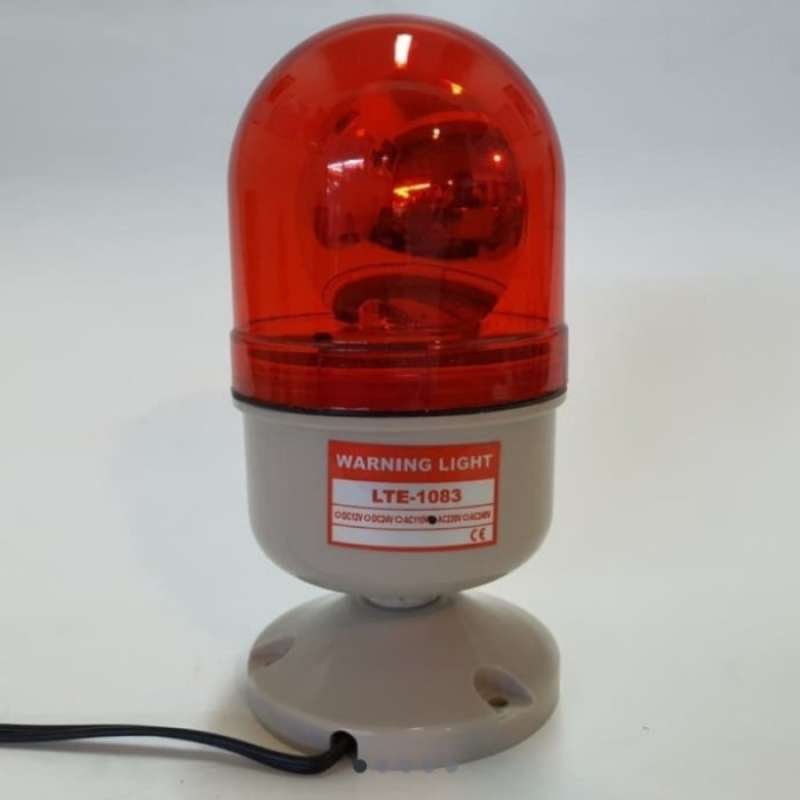 Promo WARNING LIGHT Lampu Rotari LTE-1083-220v AC merah-kuning Diskon ...
