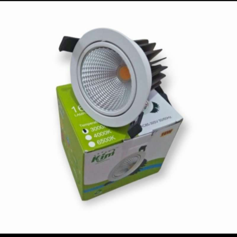 Promo KIM Downlight LED COB 16w 16 watt 16watt SpotLight Ceiling Light Inbow Diskon 23% di ...