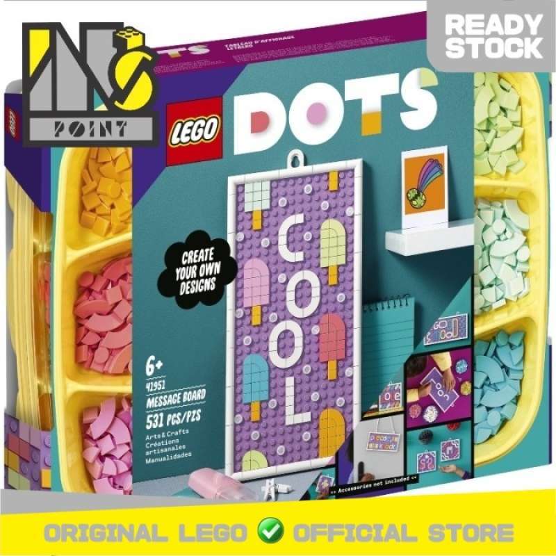 Promo LEGO 41951 - Dots - Message Board Diskon 23% di Seller Kitchen ...