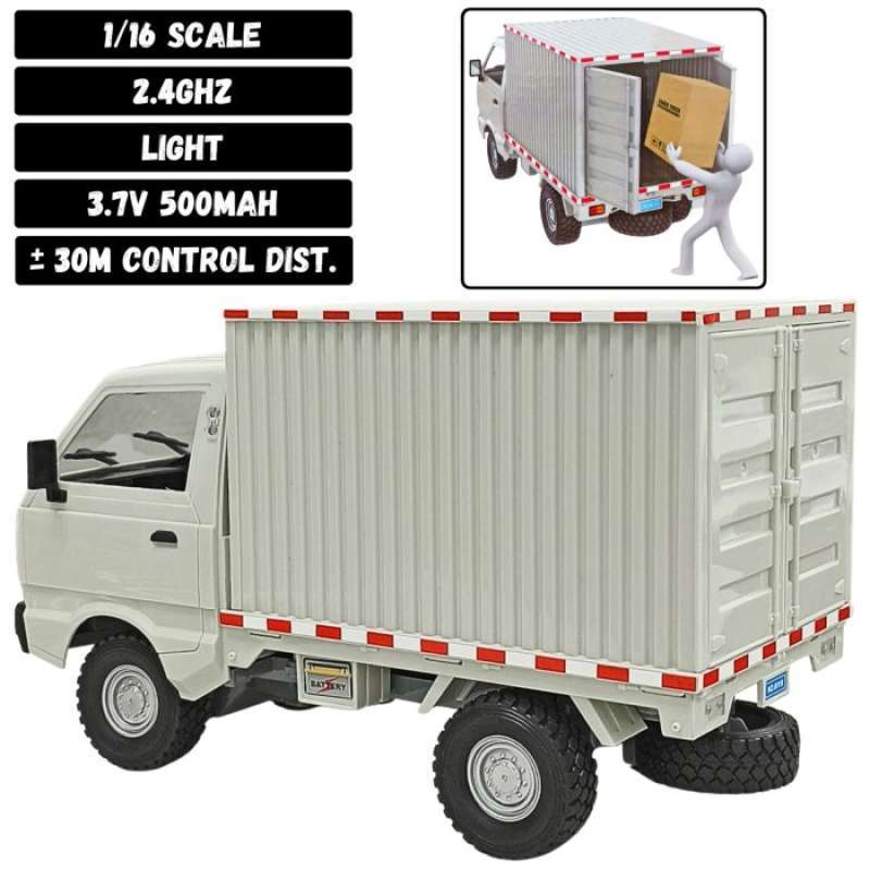 Promo C635 Rc Car 1/16 / Suzuki Carry Pickup / Box Cargo / Mainan Hobi ...
