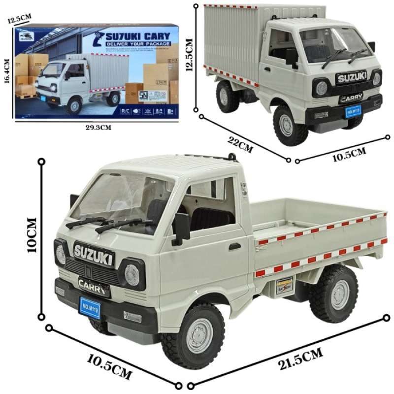 Promo C635 Rc Car 1/16 / Suzuki Carry Pickup / Box Cargo / Mainan Hobi ...