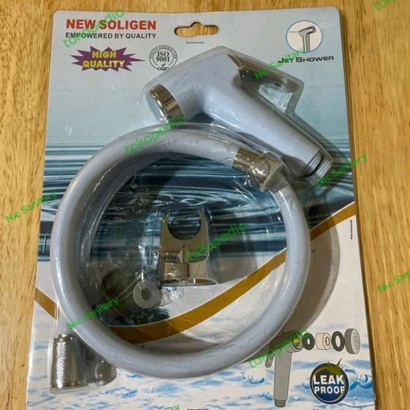 Promo jet shower SOLIGEN / shower kloset SOLIGEN/ shower cebok - Putih ...