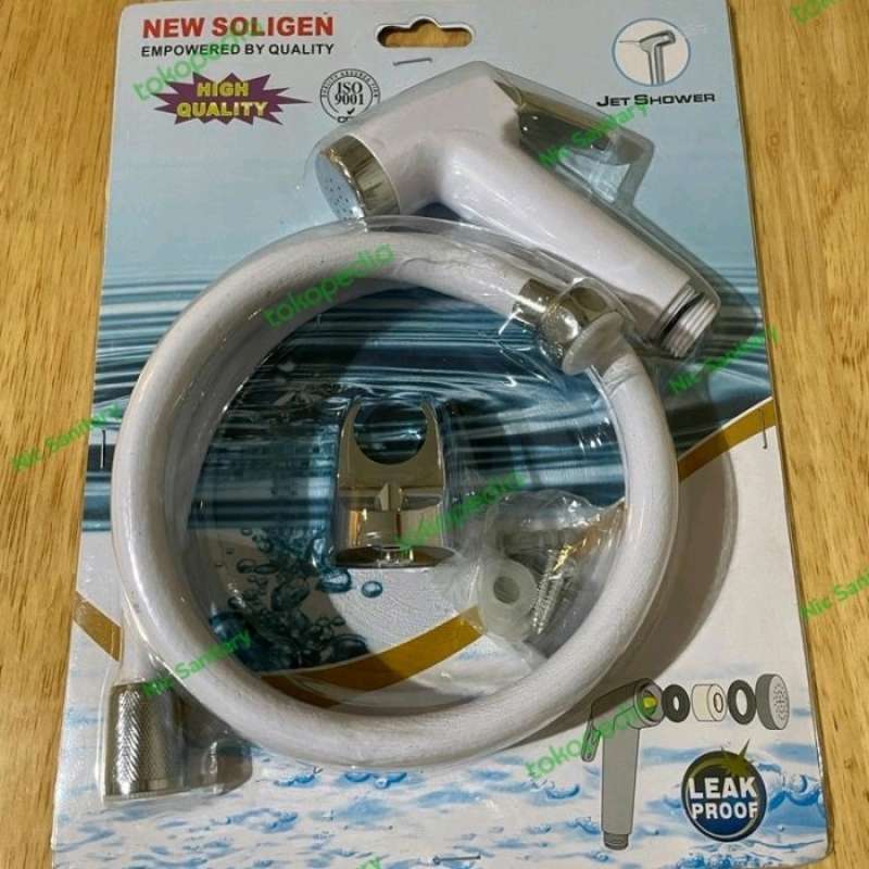 Promo jet shower SOLIGEN / shower kloset SOLIGEN/ shower cebok - Putih ...