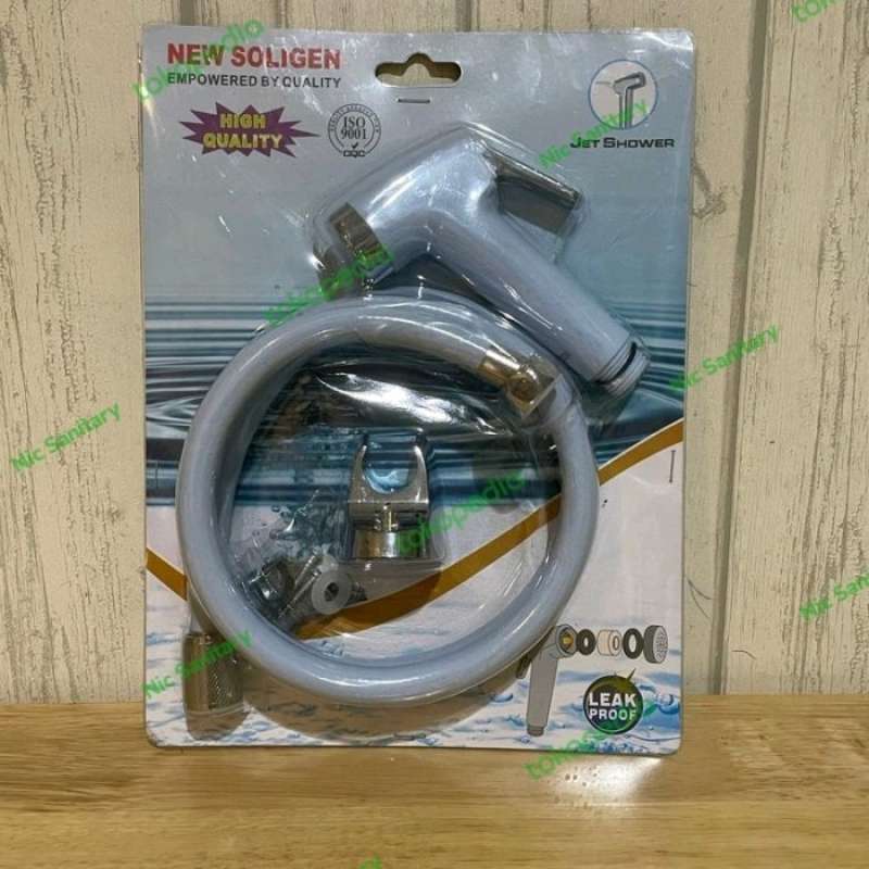 Promo jet shower SOLIGEN / shower kloset SOLIGEN/ shower cebok - Putih ...