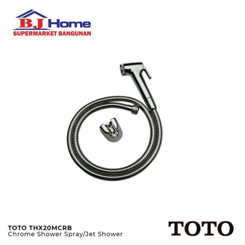 Promo TOTO THX20MCRB Chrome Shower Spray/Jet Shower Diskon 2% di Seller ...