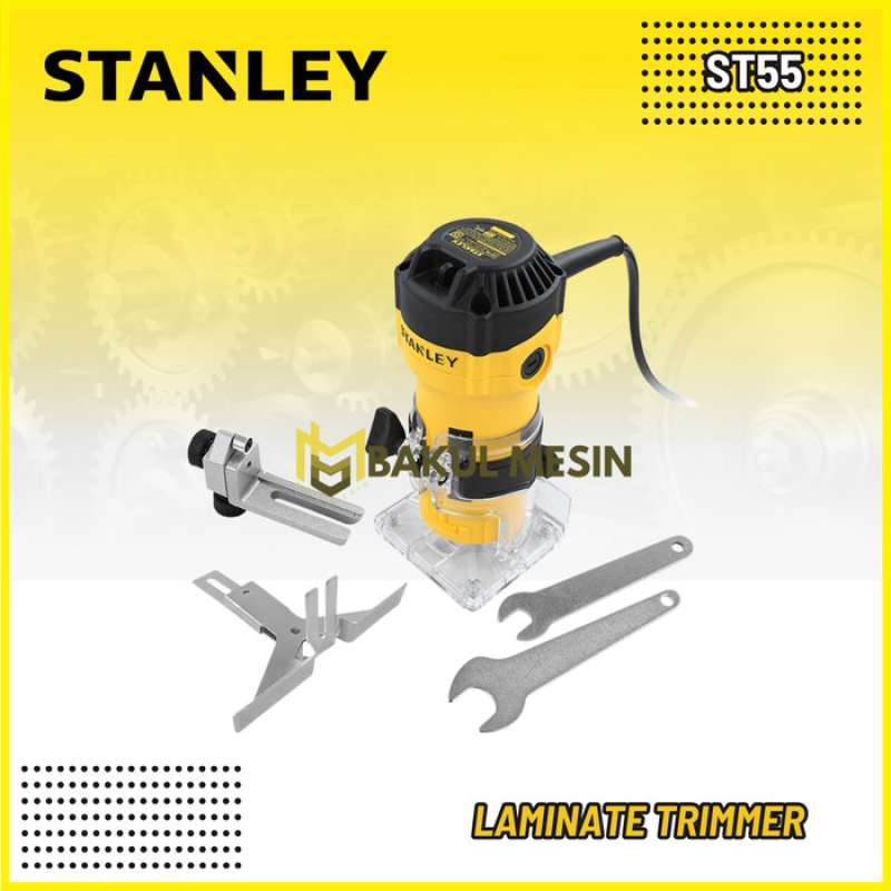 Promo Stanley St55 Mesin Profil Kayu Router Trimmer Laminate Trimmer ...