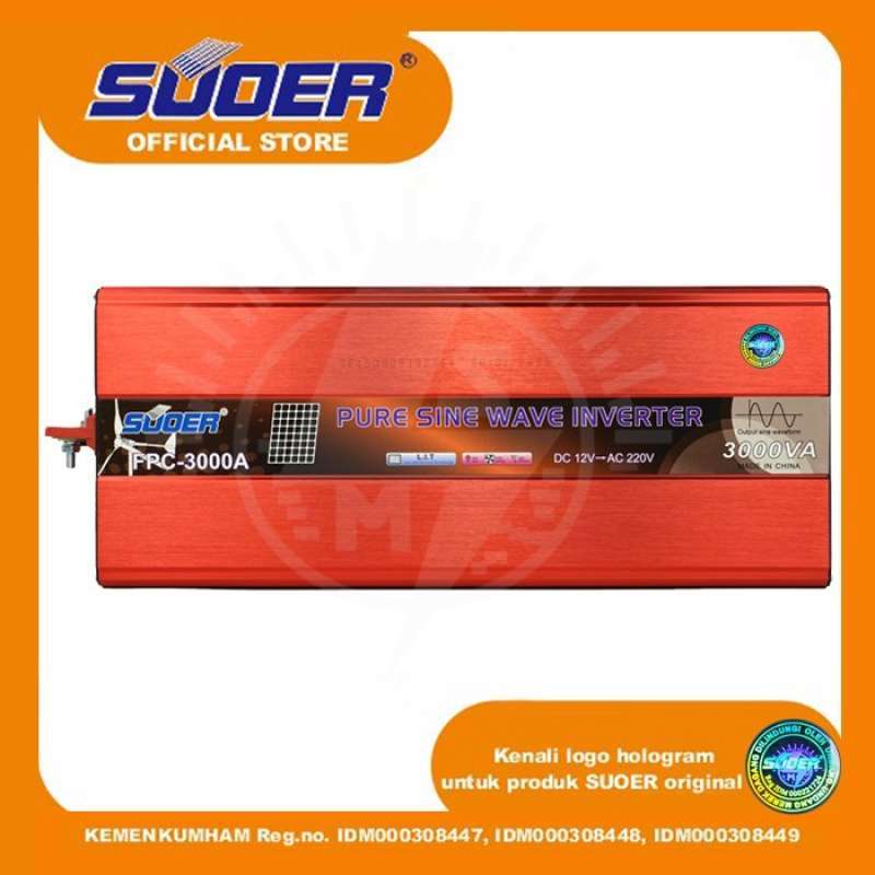 Promo Inverter Pure Sine Wave / Sinus Murni 12 Volt 3000 Watt 12 V FPC 3000 Diskon 20% di Seller ...