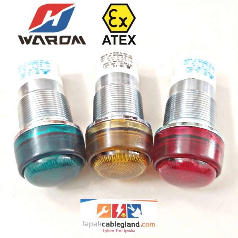 Promo Warom Hd Series Atex Exproof Komponen Led Indicator - Utk Exd Box ...