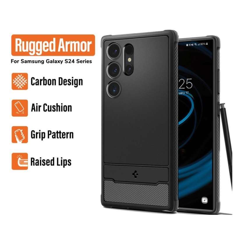 Jual Casing Spigen Armor S24 Ultra Spesifikasi Original, Murah & Diskon ...