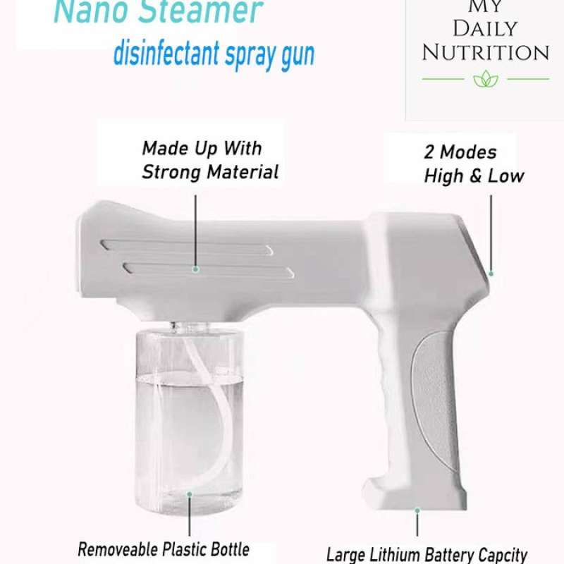 Promo Nano Spray Gun Matic Disinfectant Spray Gun Portable Touchscreen ...