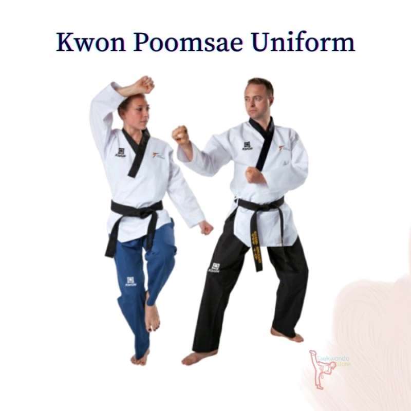 Promo Dobok Poomsae Taekwondo Putra - Kwon Poomsae Uniform Male Senior ...