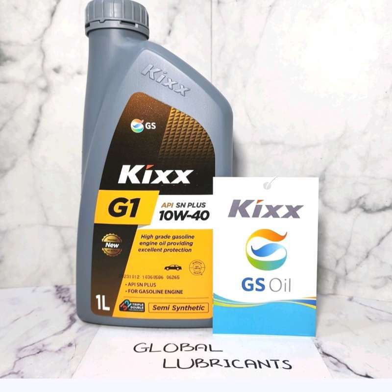 Jual ALL NEW! KIXX G1 10W-40 SN PLUS 1 Liter Caltex Korea (Oli Mesin ...