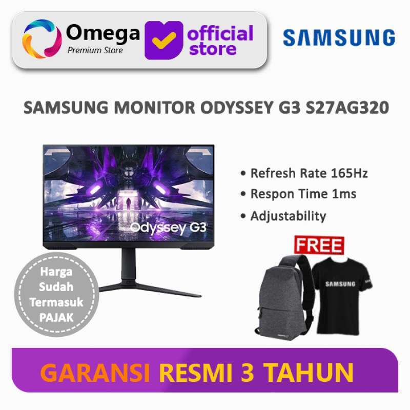 Promo Monitor Samsung Odyssey G3 Ls27ag320nexxd / Ls27ag320 165hz 1ms ...