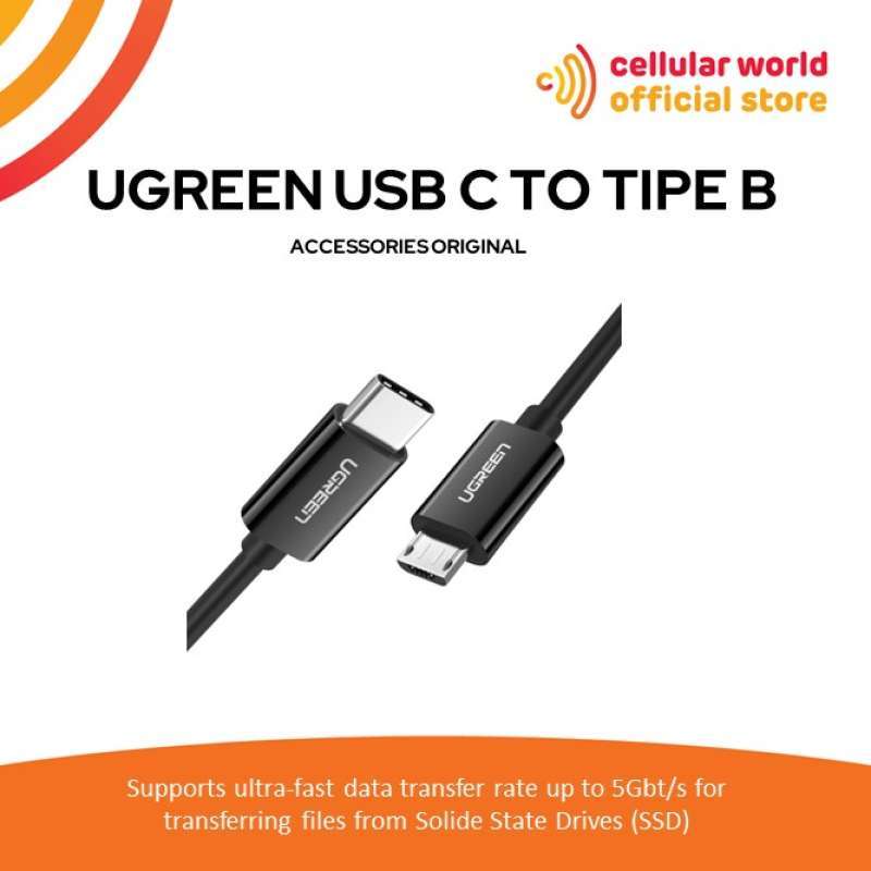 Jual Ugreen Kabel Data Usb to Tipe B 1M 20103 di Seller Cellular World ...