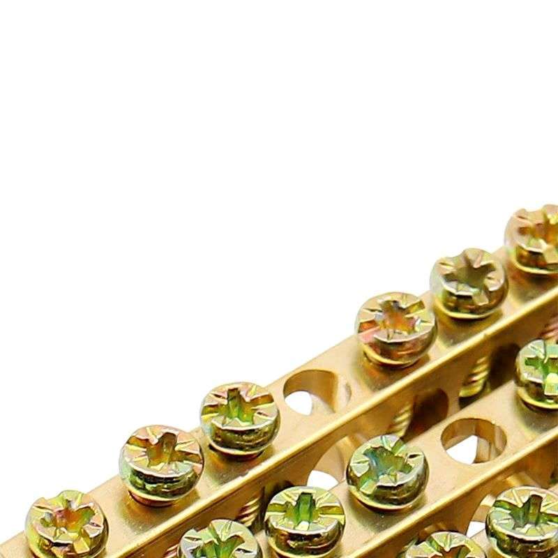 Jual Terminal Kabel Blok Netral Block 5 Pole M4 6x9 mm Kuningan Busbar ...