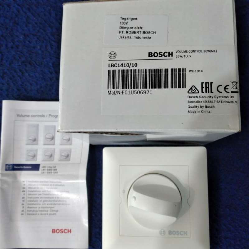 Promo Volume Control merk BOSCH 36w,tipe LBC1410/10 Diskon 23% di ...