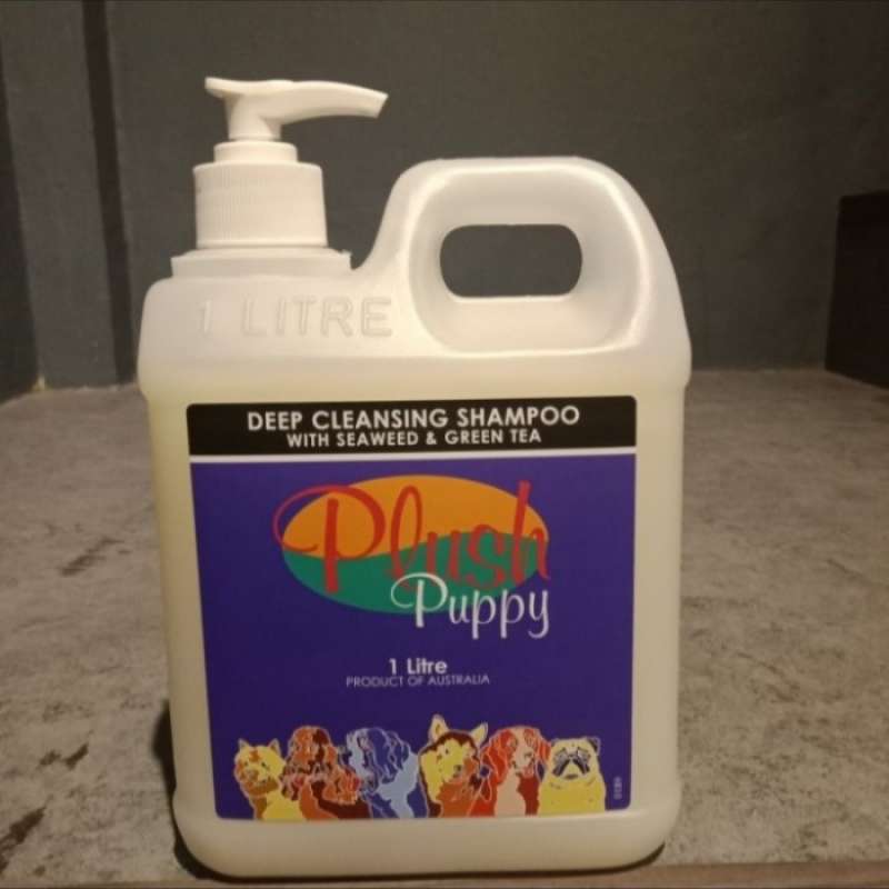 Promo Plush Puppy Deep Cleansing Shampoo With Seaweed & Green Tea 1 ...
