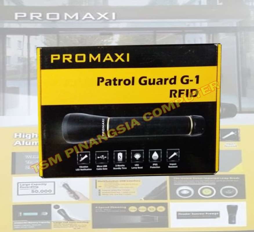Promo Promaxi G 1 Rfid Patrol Guard Guard Tour Security Patoli Mobile ...