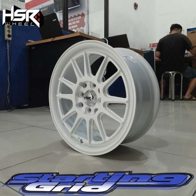 Jual Velg Racing HSR Ende R15 untuk Mobil Starlet, Valco, Vios, Mirage, Livina, Avanza, Air Ev ...