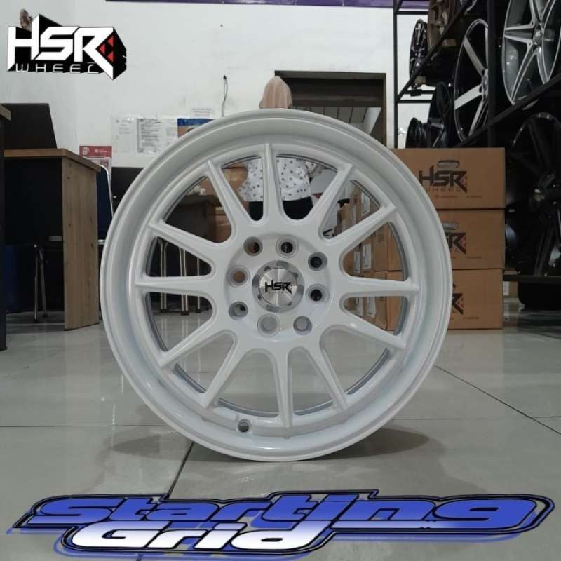Jual Velg Racing HSR Ende R15 untuk Mobil Starlet, Valco, Vios, Mirage, Livina, Avanza, Air Ev ...