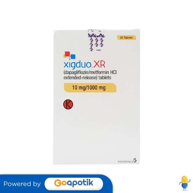 Jual Xigduo Xr 10/1000 Mg Box 28 Tablet Di Seller Apotek Nia Farma ...