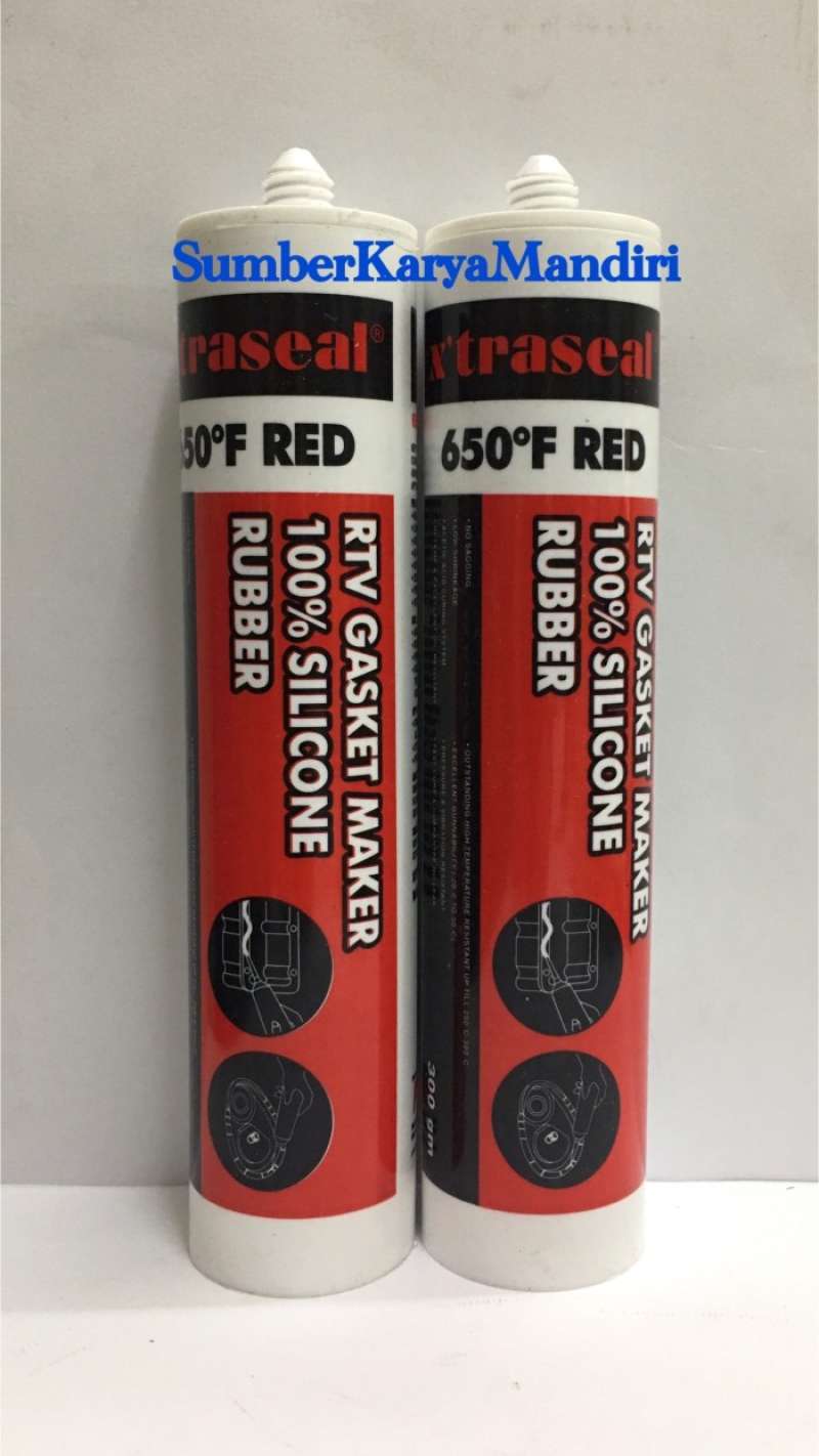Promo Extraseal Red Rtv Silicone/gasket Maker Diskon 23% Di Seller Rhmd ...