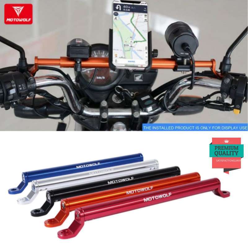 Promo Motowolf Breket Spion Holder Besi Motor Spion Balancer ...