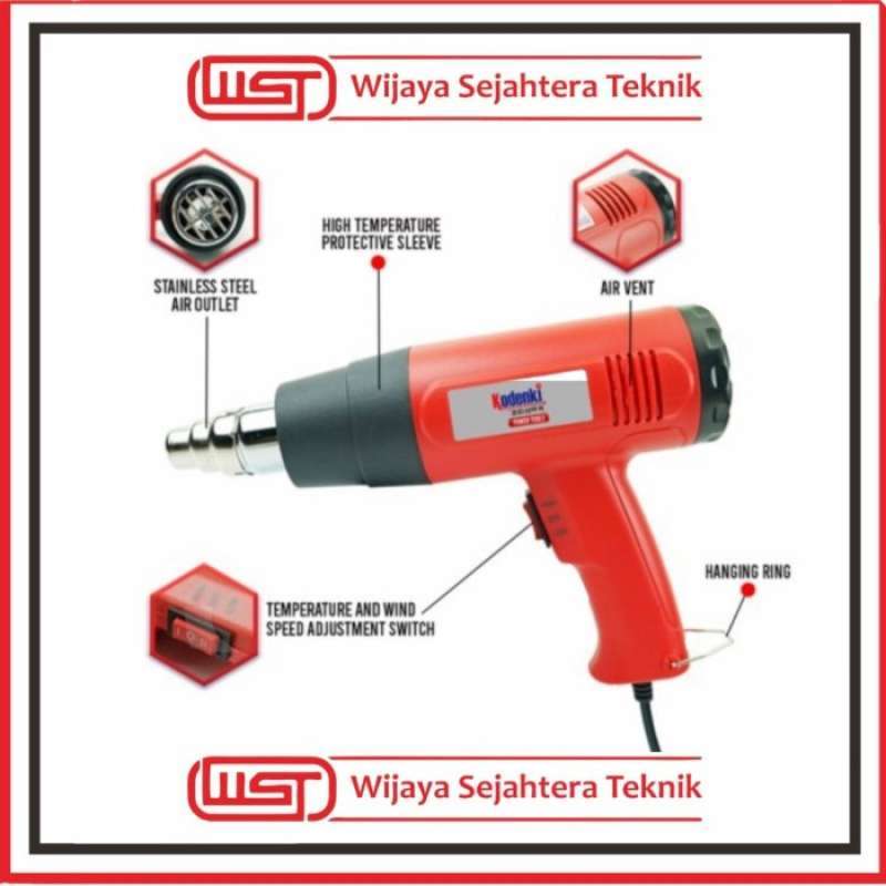 Promo Mesin heat gun hot gun mesin pemanas blower bergaransi Kodenki ...