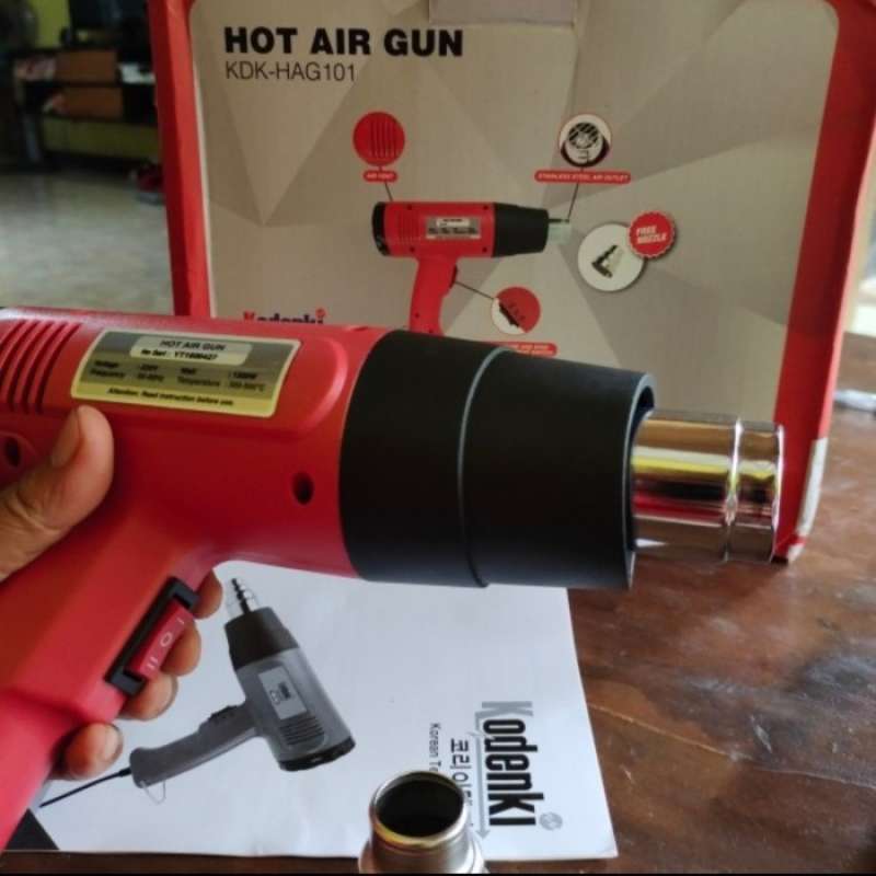 Promo Mesin heat gun hot gun mesin pemanas blower bergaransi Kodenki ...