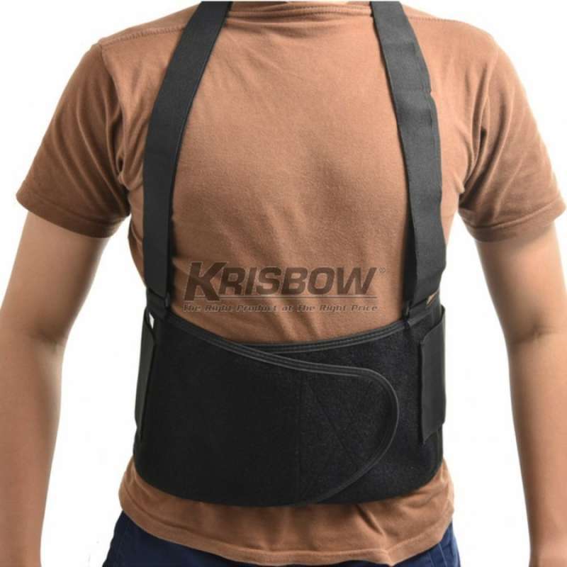 Promo KRISBOW SAFETY LOWER BACK SUPPORT M 32IN-38IN SABUK PELINDUNG ...