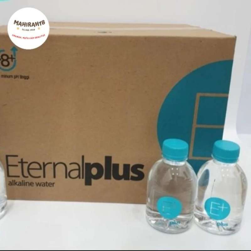 Jual air mineral eternal plus 250 ml (1 dus isi 20) (E+) mineral water ...