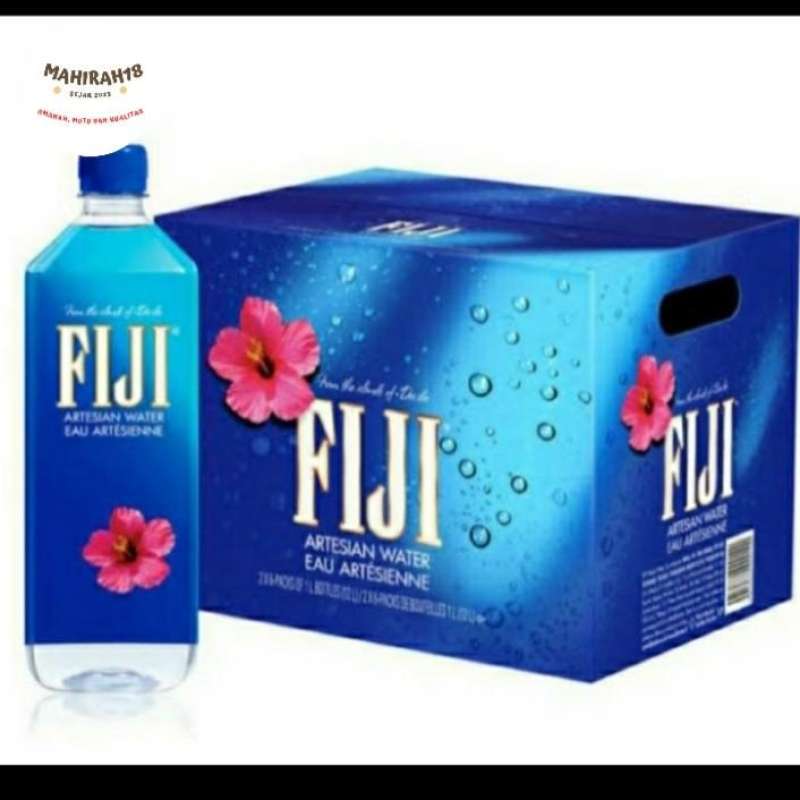 Jual fiji mineral water 1 liter/1000 ml(1 dus 12 botol) di Seller ...
