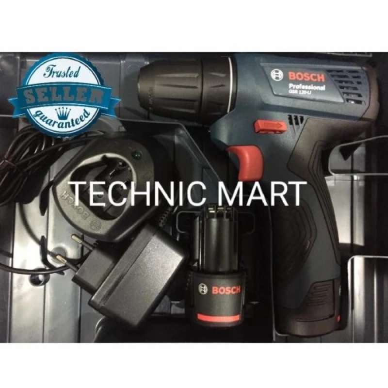 Promo Bosch GSR 120-Li Cordless Drill / Bor Baterai 12V Diskon 23% di ...