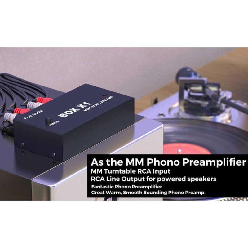 Promo Preamplifier HiFi Phono Turntable Preamp BOX X1 Amplifier Mixer ...