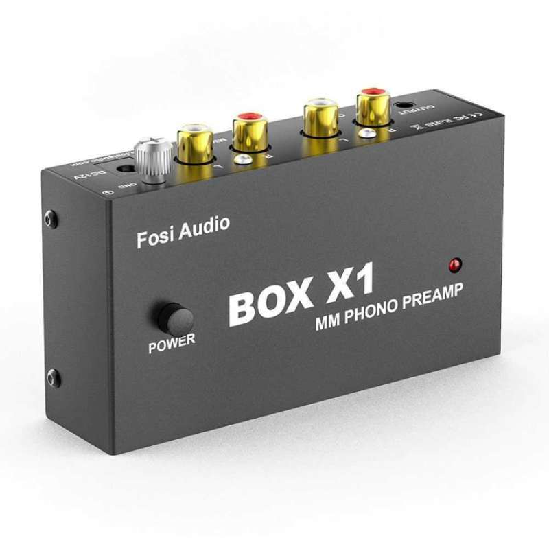 Promo Preamplifier HiFi Phono Turntable Preamp BOX X1 Amplifier Mixer ...