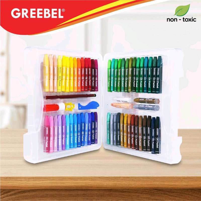 Jual Greebel Crayon Oil Pastel 55 Warna Di Seller Doakan Sukses ...
