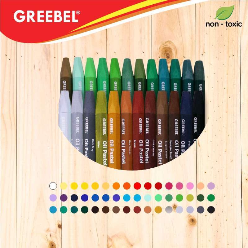 Jual Greebel Crayon Oil Pastel 55 Warna Di Seller Doakan Sukses ...