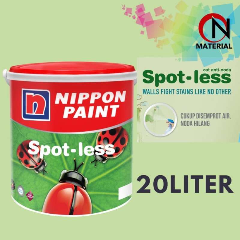 Promo Nippon Spotless 20l / Brilliant White 1001 Diskon 23% Di Seller ...