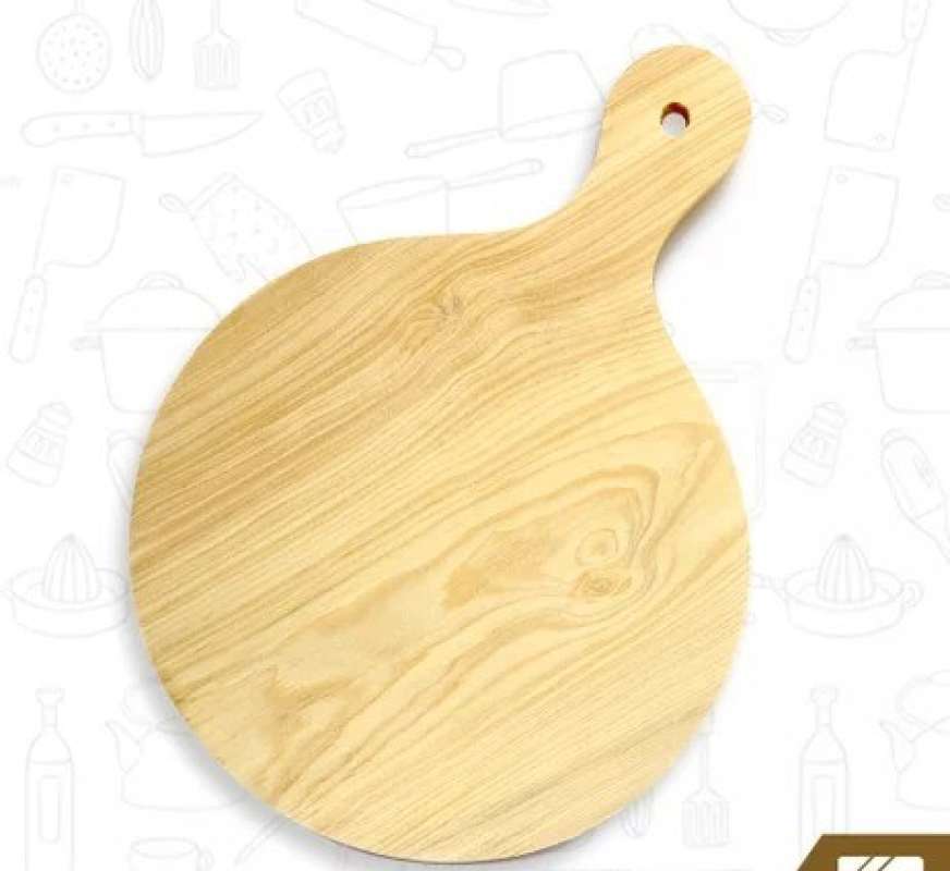 Jual Alas Pizza Kayu Talenan Kayu Cutting Board Alas Tatakan Kayu di ...